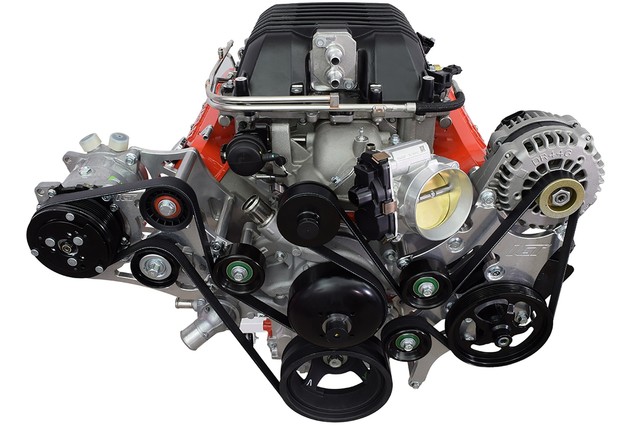 ICT Billet 551135-3-508 LSA High Mount A/c Compressor Bracket KT LS ...