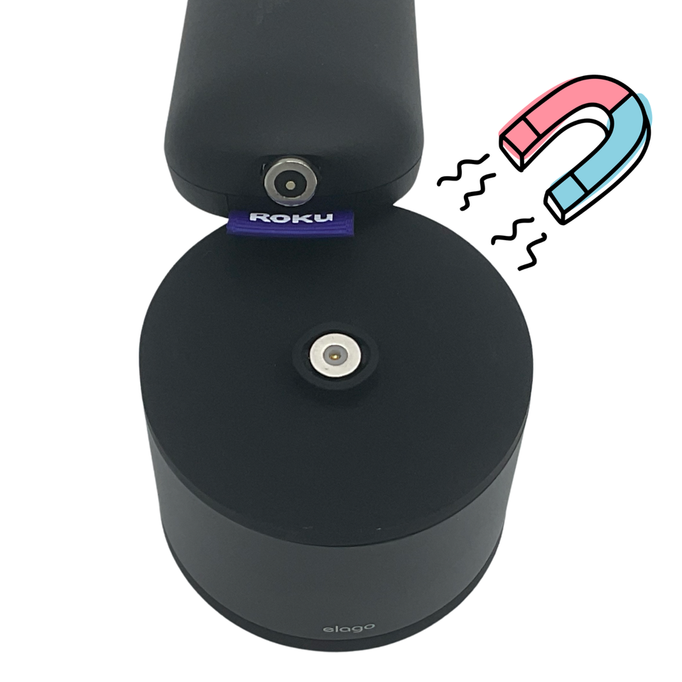 Charging dock for Roku Voice Pro Remote Control Rechargeable Models ...