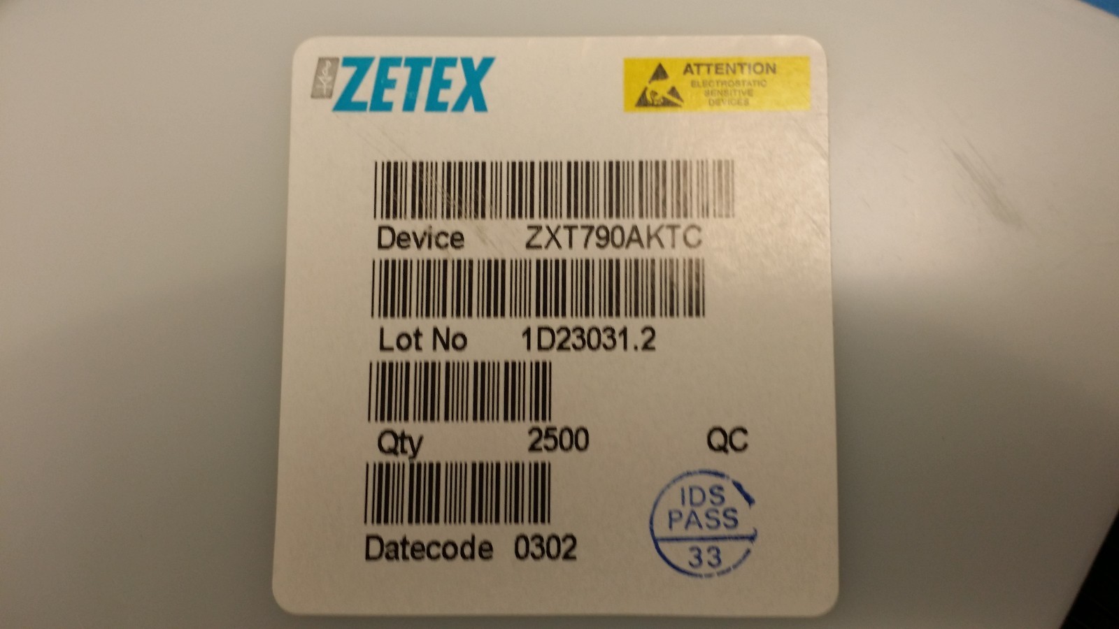 (50 PCS) ZXT790AKTC ZETEX Trans GP BJT PNP 40V 3A 3-Pin(2+Tab) DPAK | eBay