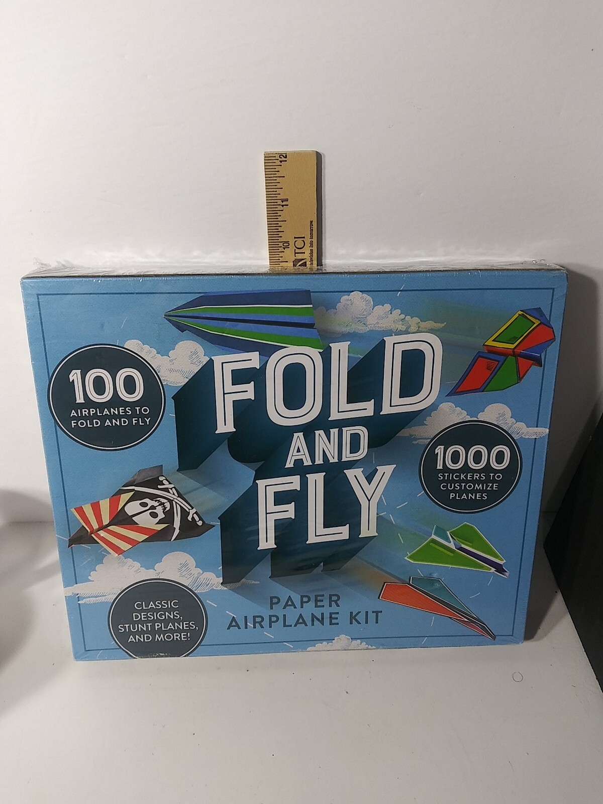 Fold and Fly Paper Airplane Kit by Publications International Ltd ...