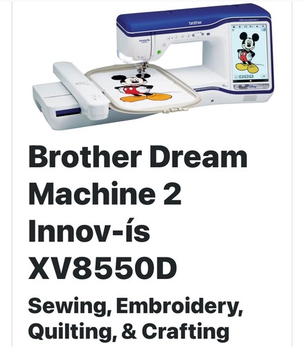 BROTHER DREAM MACHINE 2 sewing/embroidary | eBay