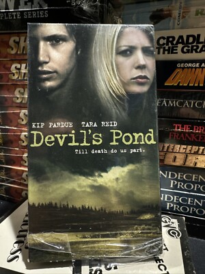 Devils Pond: (VHS 2003) Tara Reid, Kip Pardue- Thriller/ Suspense Rare ...