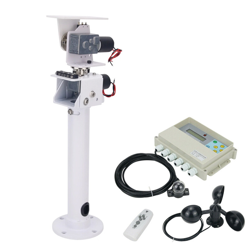 Dual Axis Solar Tracker Controller W/Remote Control+DC Dual Axis Gimbal ...