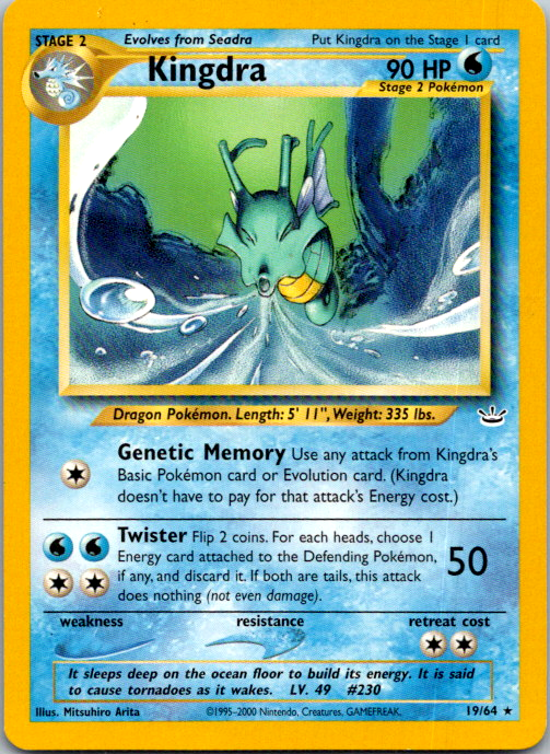 Pokémon Neo Revelation Unlimited - Choose Your Card! 2001 Vintage WoTC ...