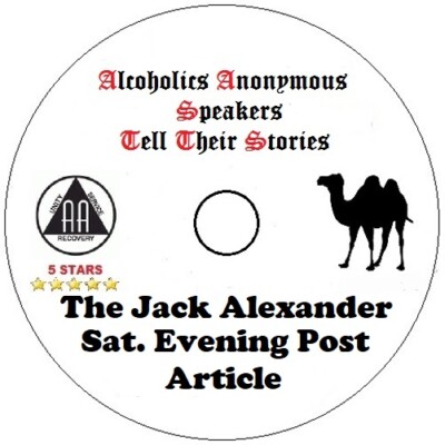 Alcoholics Anonymous AA Speaker CD - The Jack Alexander SEP AA Article ...