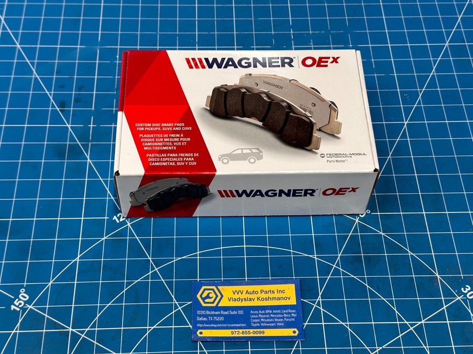 FRONT DISC BRAKE PAD SET WAGNER OEx OEX888A | eBay
