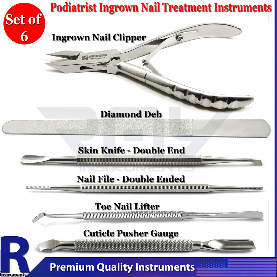 Professional Toenail Removal Kit Chiropody Ingrown Nail Care Podiatry ...