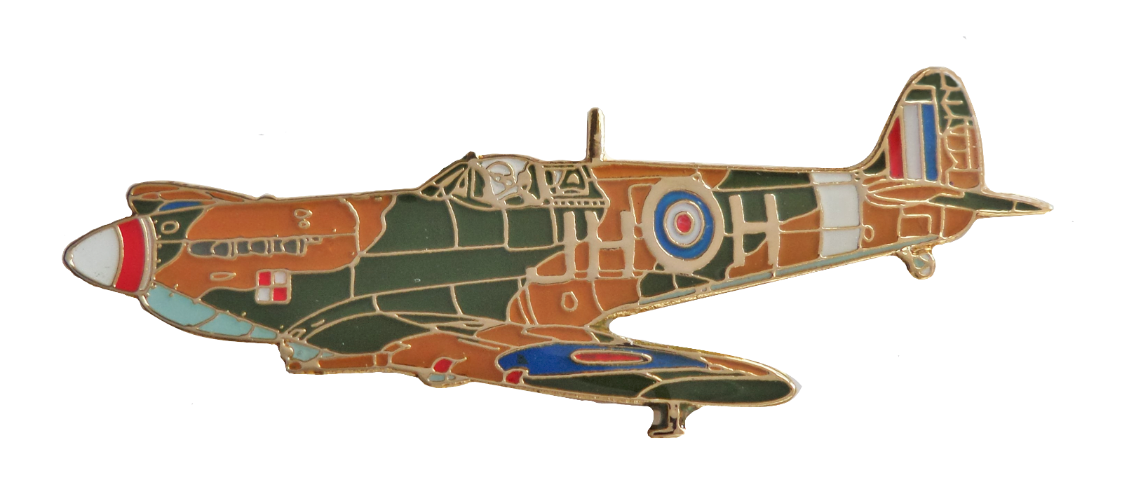 Supermarine Spitfire No 317 Polish Squadron Royal Air Force RAF Pin ...