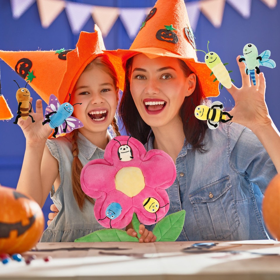 Animal Finger Puppet Set Butterfly Ladybug Dragonfly Ant AmeaV | eBay ...