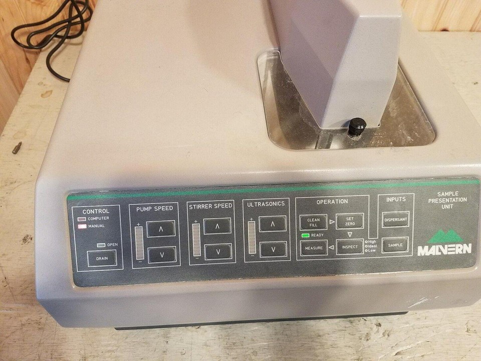 Malvern Instruments Sample Presentation Unit, DIF2012 - POWERS ON | eBay