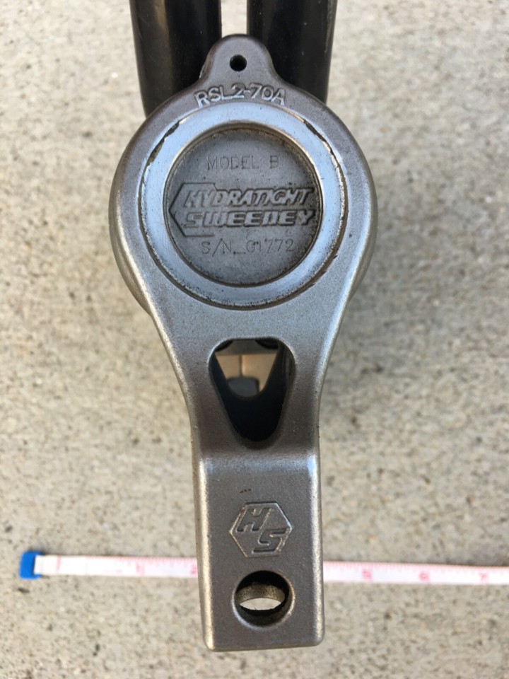 Hydratight Sweeney RSL2H Hydraulic Torque Wrench 1-7/16” Hytorc Hex ...