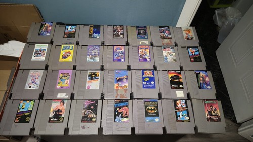 nintendo nes games lot bundle Includes Zelda, Mario, Metroid, Megaman ...