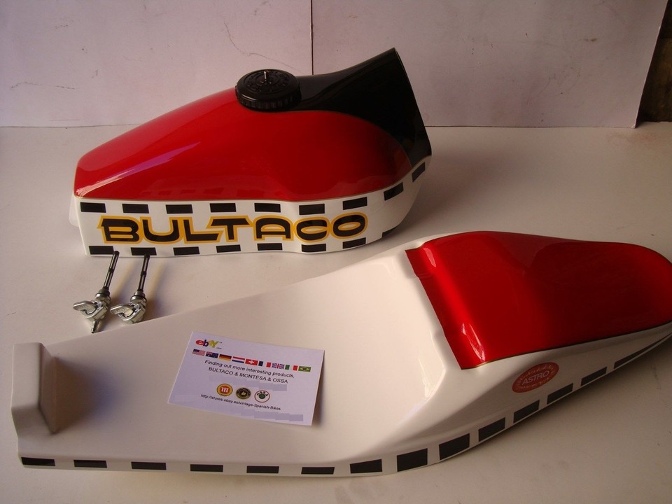 Bultaco Astro Gas Petrol Tank & Fender Body | New | Spain