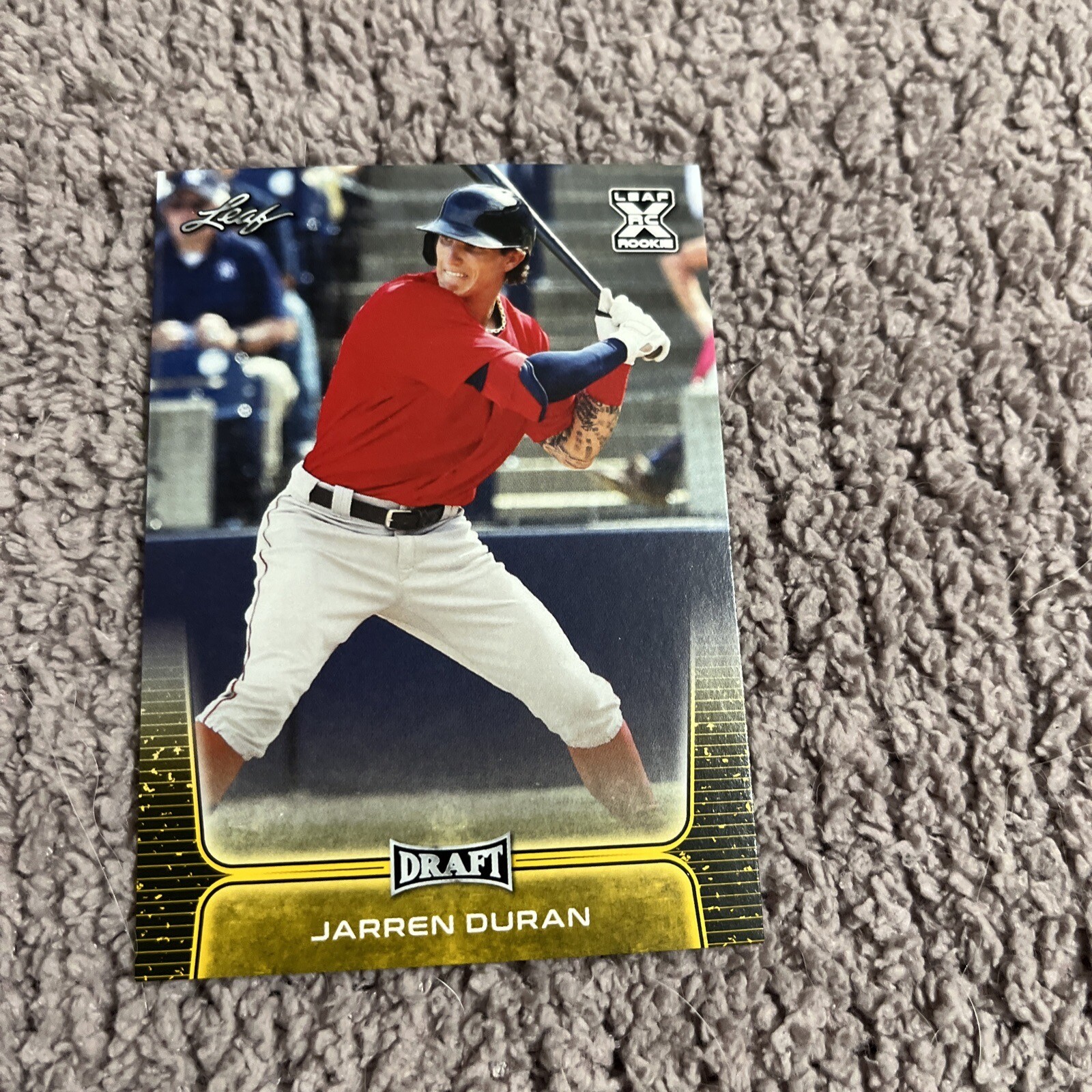 2020 Leaf Draft - Gold #21 Jarren Duran (RC) for sale online | eBay