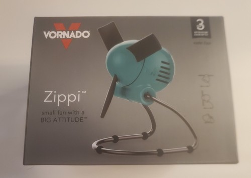 Vornado Zippi Small Personal Fan Desk Tabletop Travel NEW GREEN ...