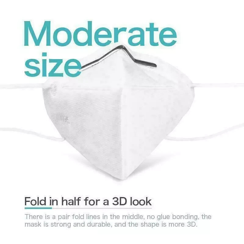 FFP2 N95 FACE MASKS, POLLEN, DUST PROTECTION, NON MEDICAL SURGICAL, 10 ...