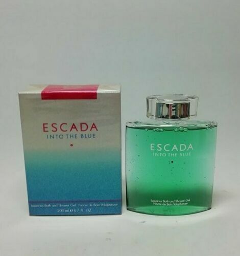 ESCADA INTO THE BLUE FOR WOMEN BATH & SHOWER GEL - 6.7 OZ/200 ML IN BOX ...