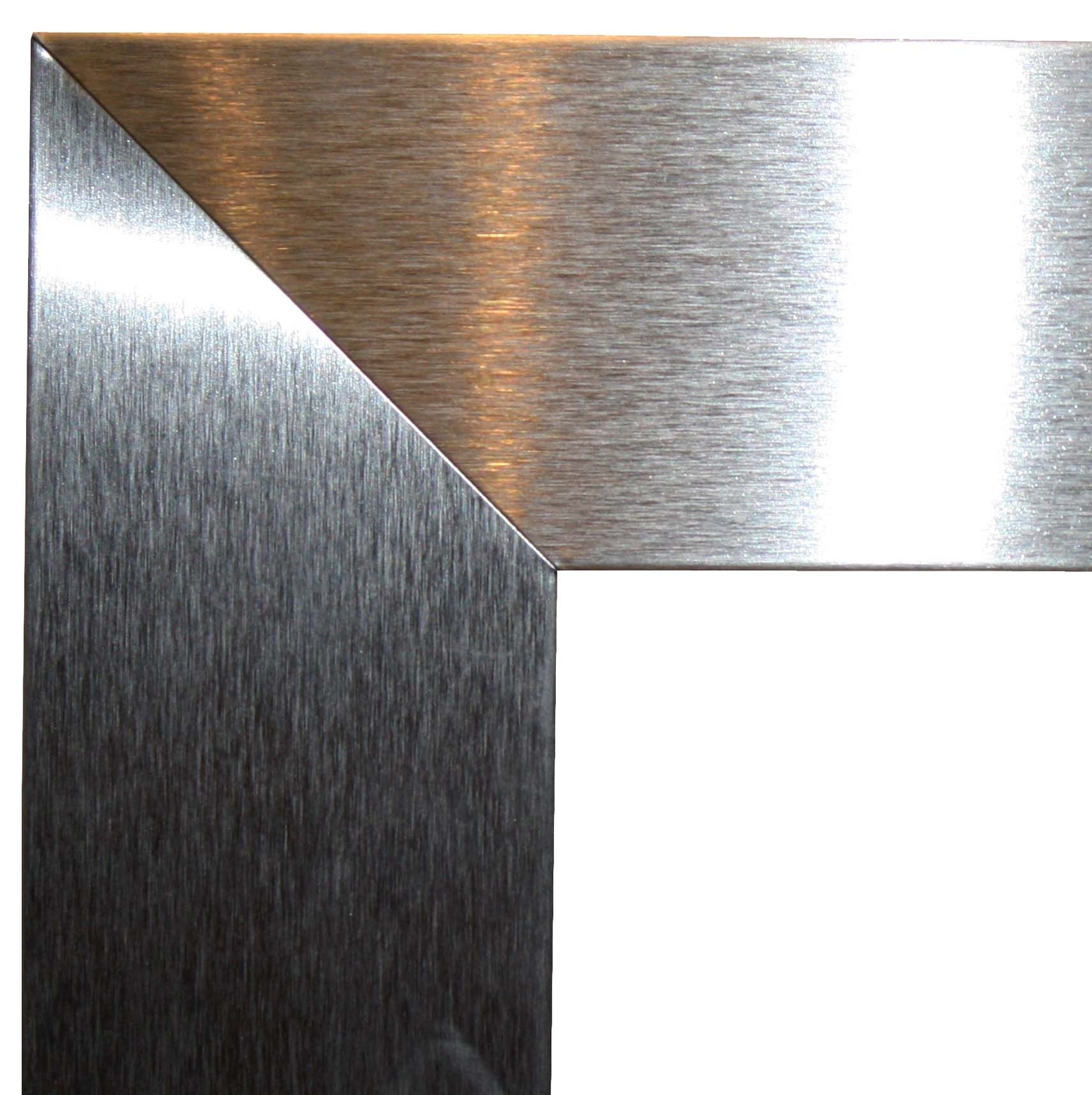 16'' Fire Trim Open Coal Fire Frame 2'' Face 2'' Return - Brushed ...