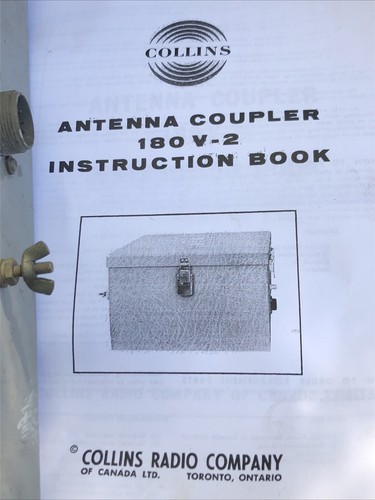 Collins Radio Company 180V-2 Antenna Coupler | eBay