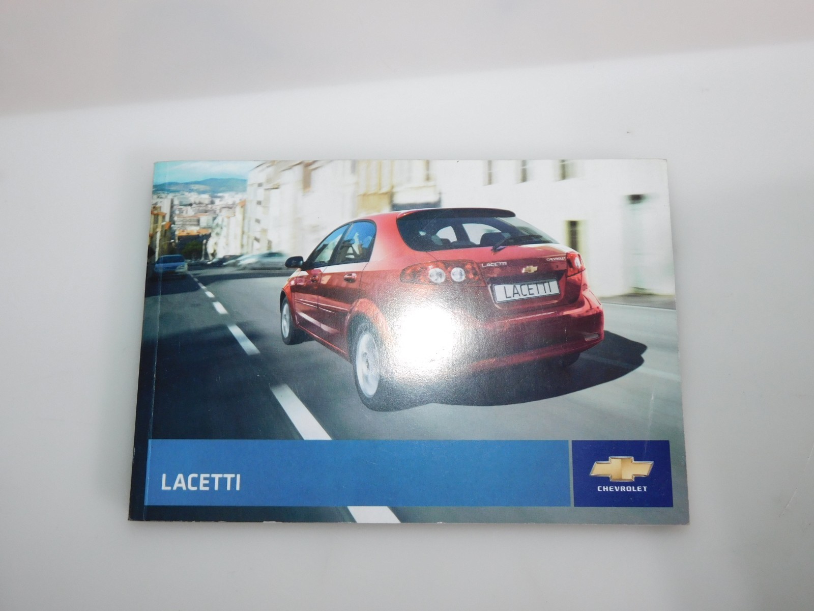 CHEVROLET LACETTI - HANDBOOK OWNERS MANUAL AND WALLET | eBay UK