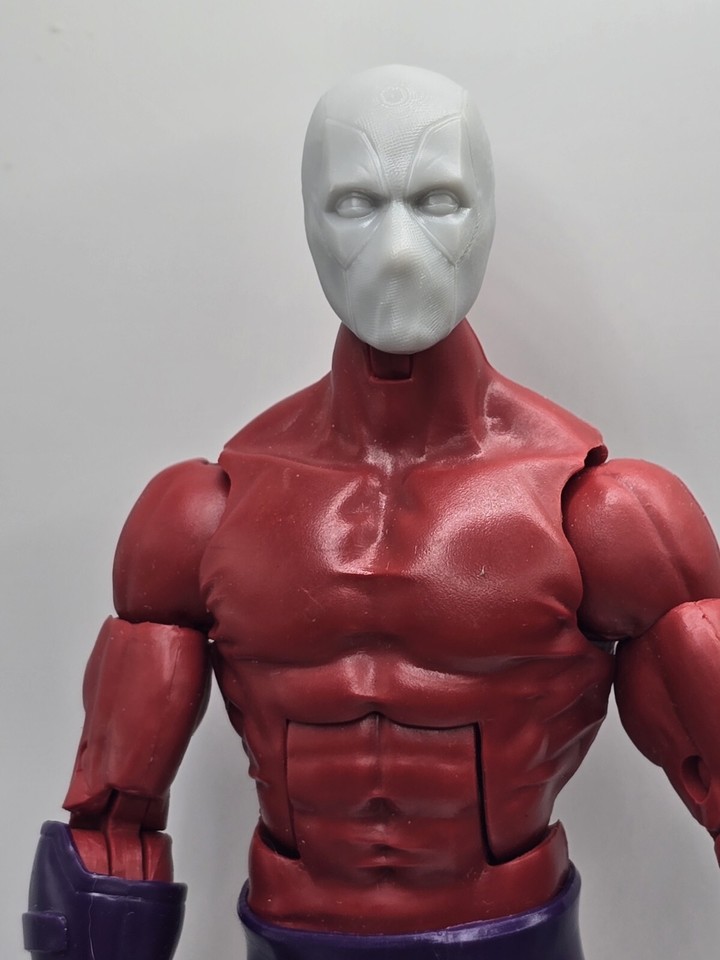3d Printed X-MEN DEADPOOL HEAD #1 1:12 GI Joe Classified/Marvel Legends ...