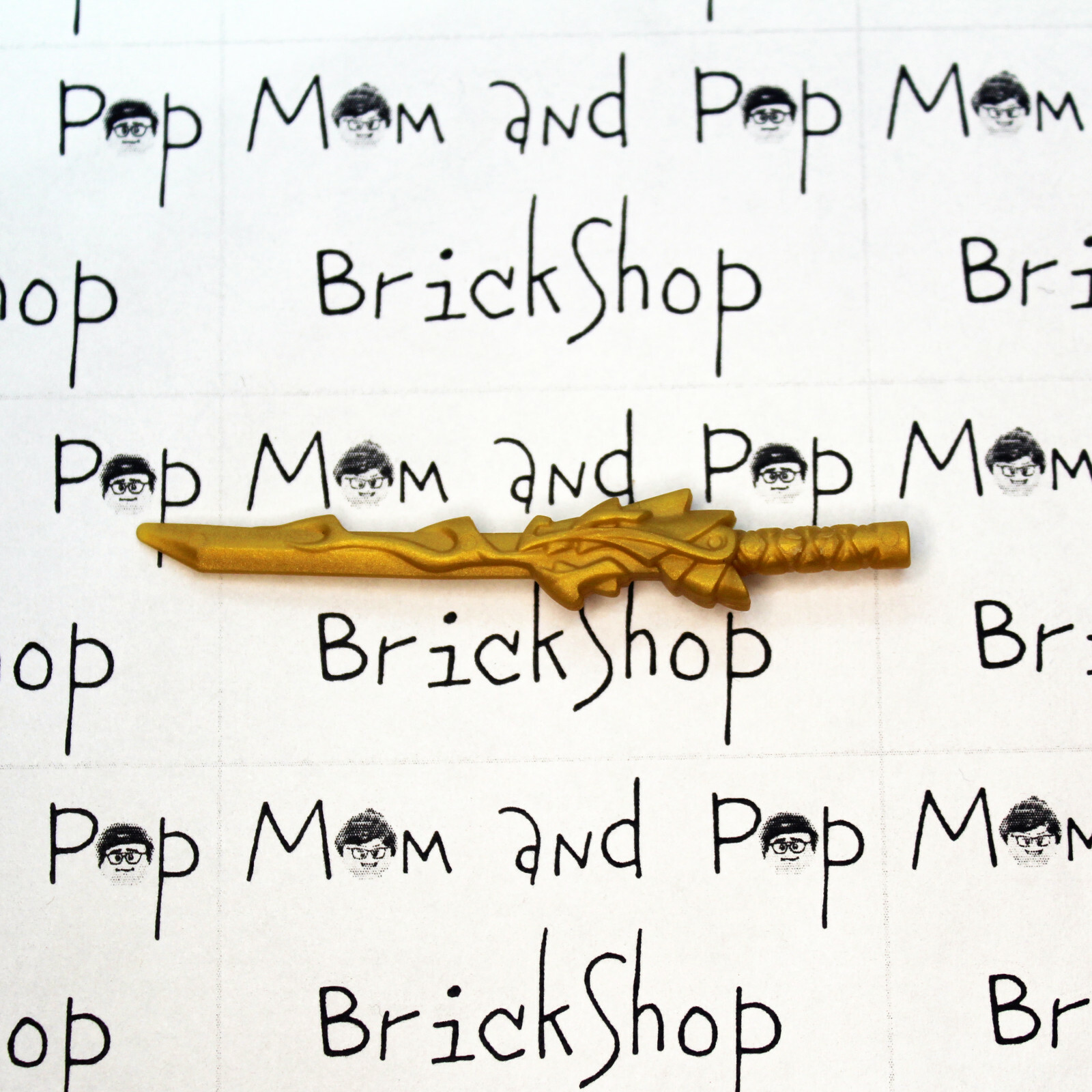 LEGO Dragon Sword Ninjago Ninja Kai Fire Minifigure Figure Weapon Tool ...