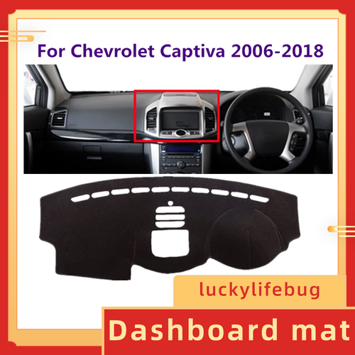Dashboard Mat Dash Mat Carpet Suede Unslip Cover For Chevrolet Captiva ...