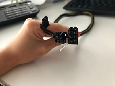 Dell T7920 T5820 7820 Workstation VGA2 GPU Power Supply Cable 0TN9TD ...