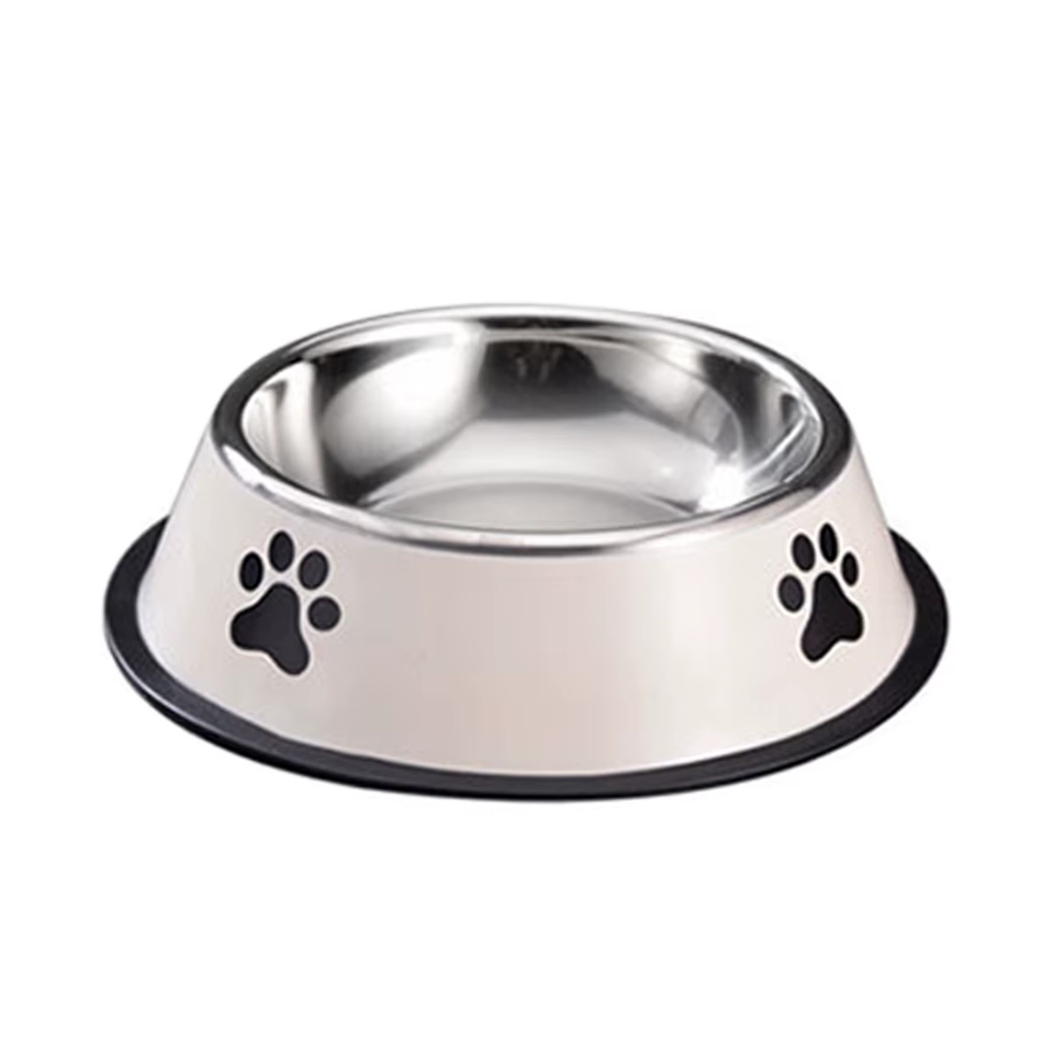 Stainless Steel Pet Bowl Cat Dog Food Bowl Multi-Specification Anti ...