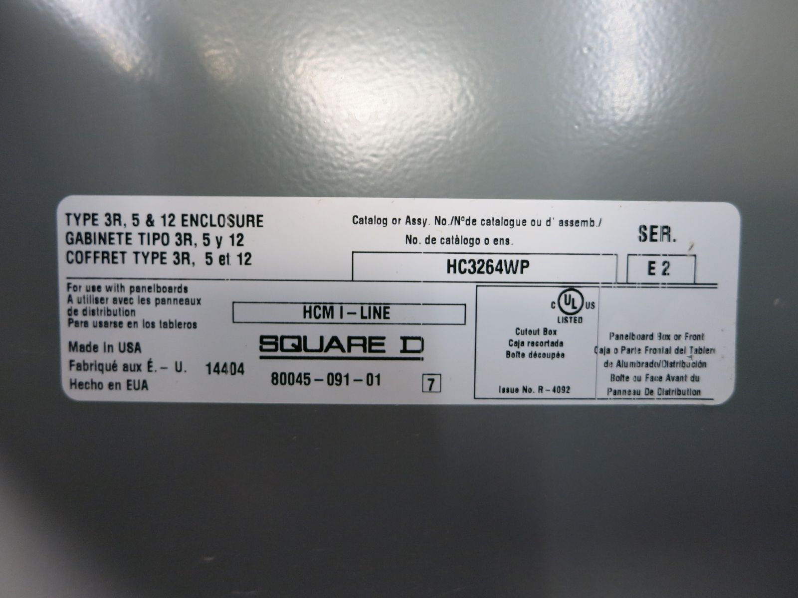 Square D 800A I-Line Panel Board 600V 3PH 3W Main Lugs 800 Amp MLO ...