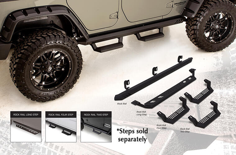 Lund bolt-on rock rails for 2009-2014 Ford F150 SuperCrew - LOCAL ...