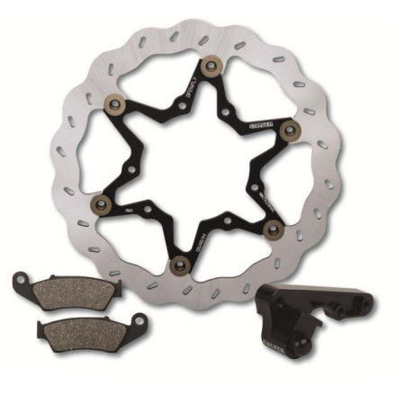 Yamaha YZ 250 250F 450F Galfer Super Light Oversized Wave Rotor Kit ...