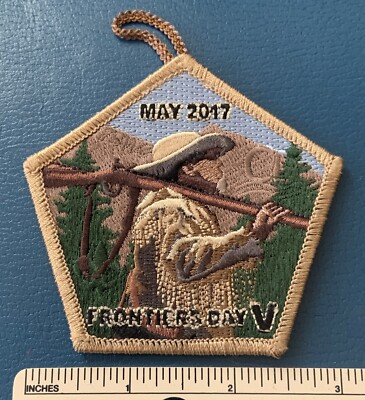 2017 FRONTIER'S DAY V Boy Scout PATCH BSA Uniform Badge Texas Southwest ...