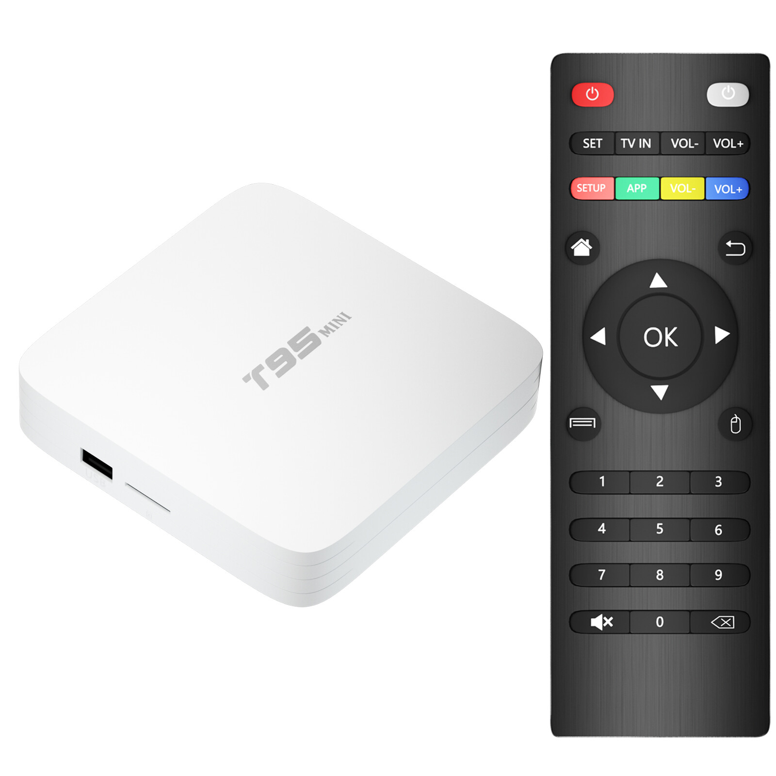 T95 Mini HD Android 10.0 Smart TV Box UHD 4K WIFI Media Player 1GB+8GB ...