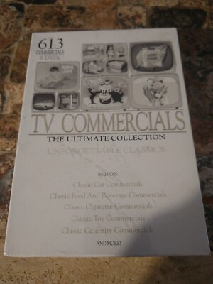 Factory Sealed Brand New 613 TV Commercials The Ultimate Collection 6 ...