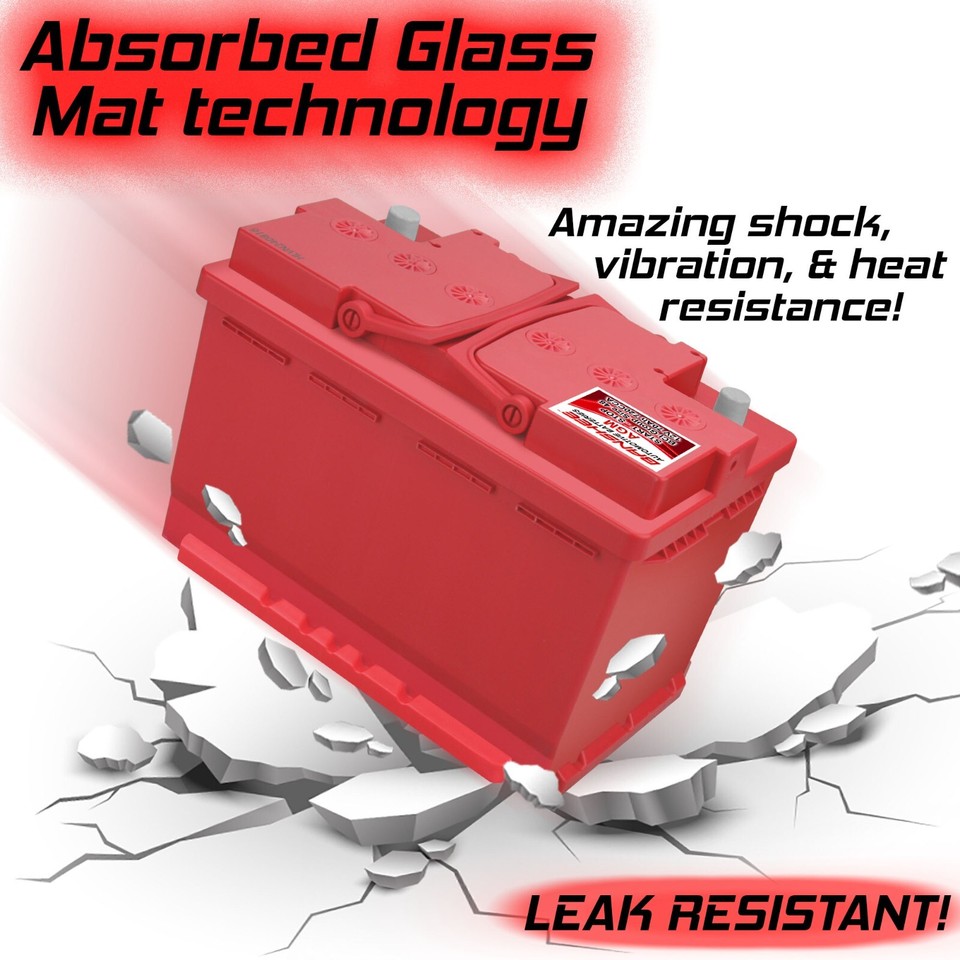 H6 Banshee AGM Battery – Group 48/LN3, 12 Volt, 720 CCA Durability | eBay