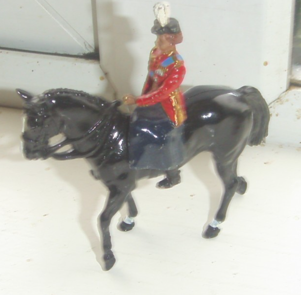 1950's BRITAINS DIECAST MODEL H.M. Queen Elizabeth 11 Trooping The ...
