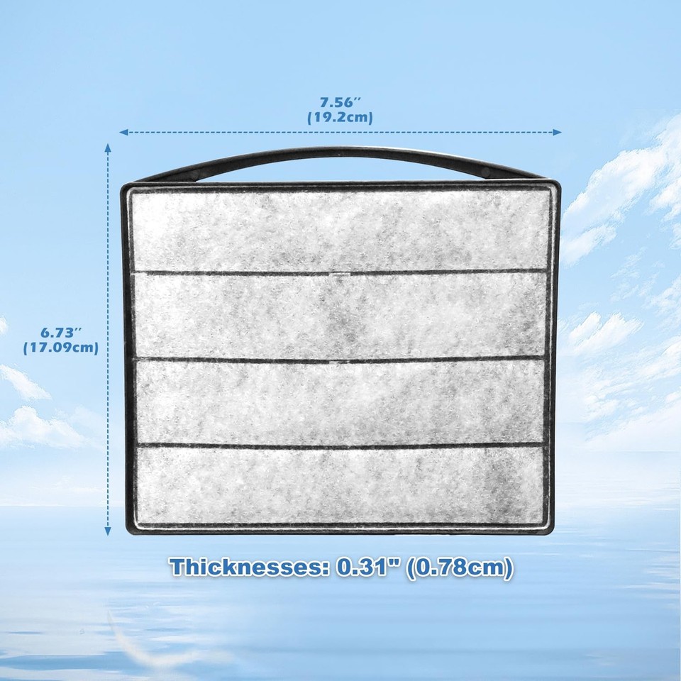 TARARIUM Turtle Tnak Filters Material 5PCS Low Water Level Filters | eBay