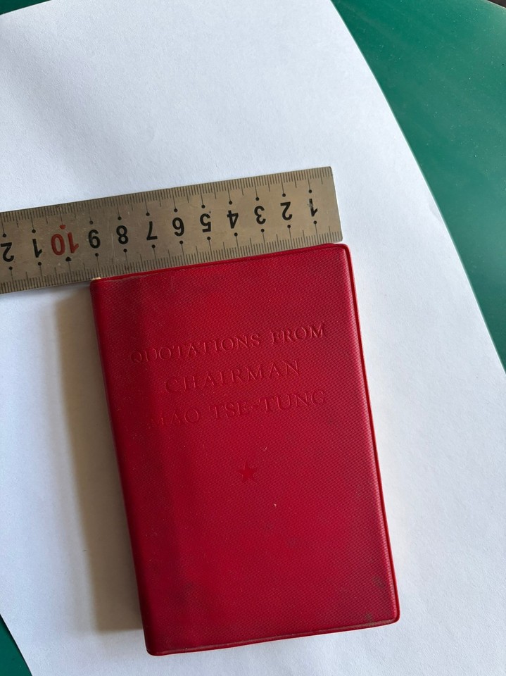 Full Edition Quotation Form Chairman Mao Tse Tung's Red Old English ...