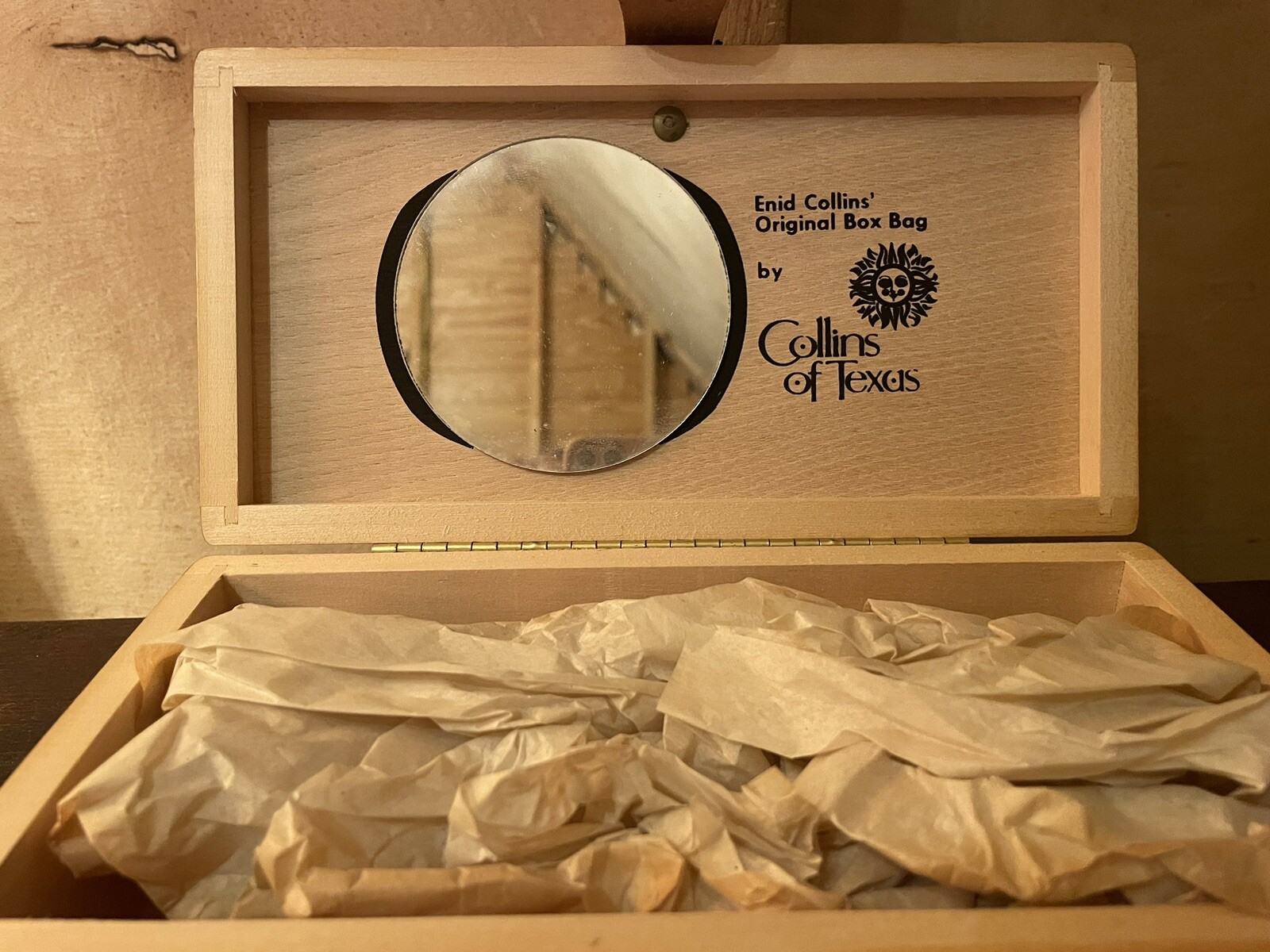 1960 ENID COLLINS WISE GUYS BOX BAG BY COLLINS OF T… - Gem