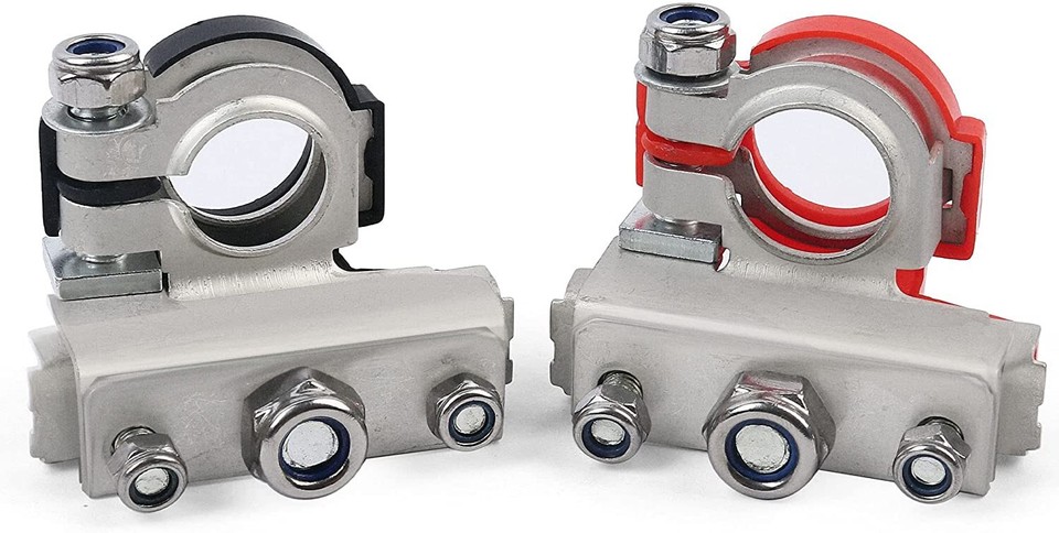 Battery Terminal Quick Connectors Heavy Duty Car Cable Terminals Top ...