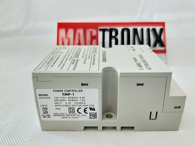 Oriental Motor Tmp-1 Power Controller for Torque Motors 20w Max. 24vdc ...