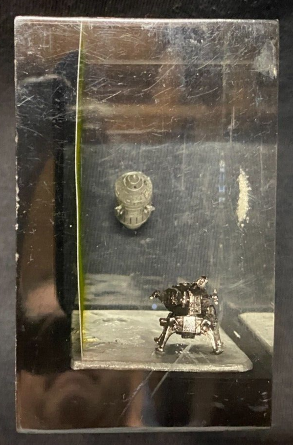 John F. Kennedy Apollo Space commemorative paperweight Lucite | eBay