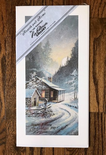 HEARTH AND HOME Sealed print by Lee Roberson 'Artist Laureate' of the ...