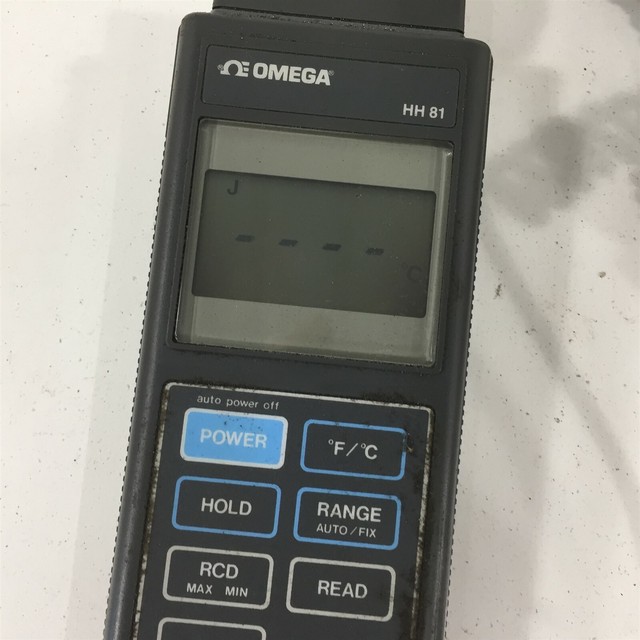OMEGA Engineering Model HH81 Digital Thermometer for sale online | eBay