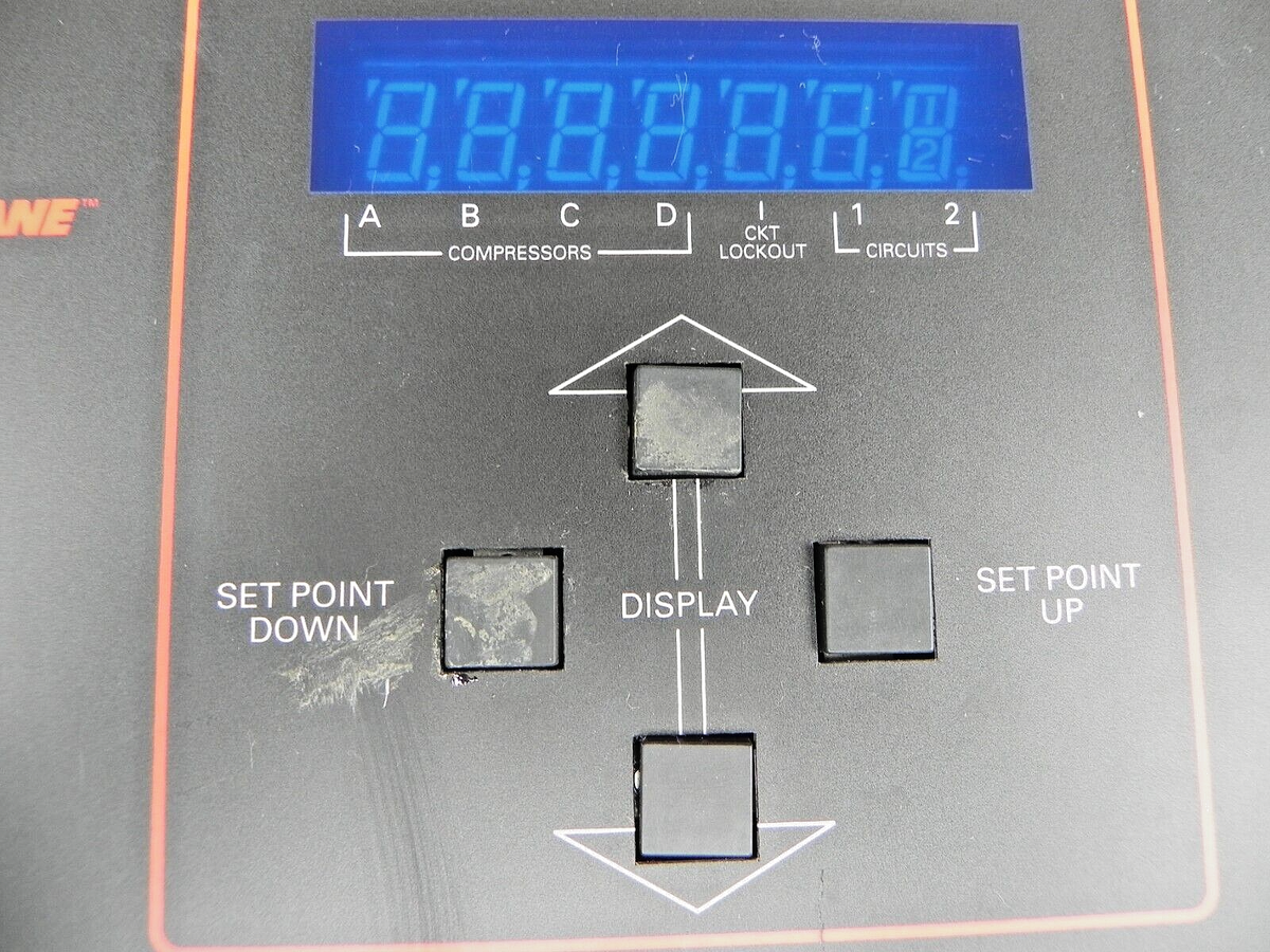 Trane X1365030906 Chiller Control Panel