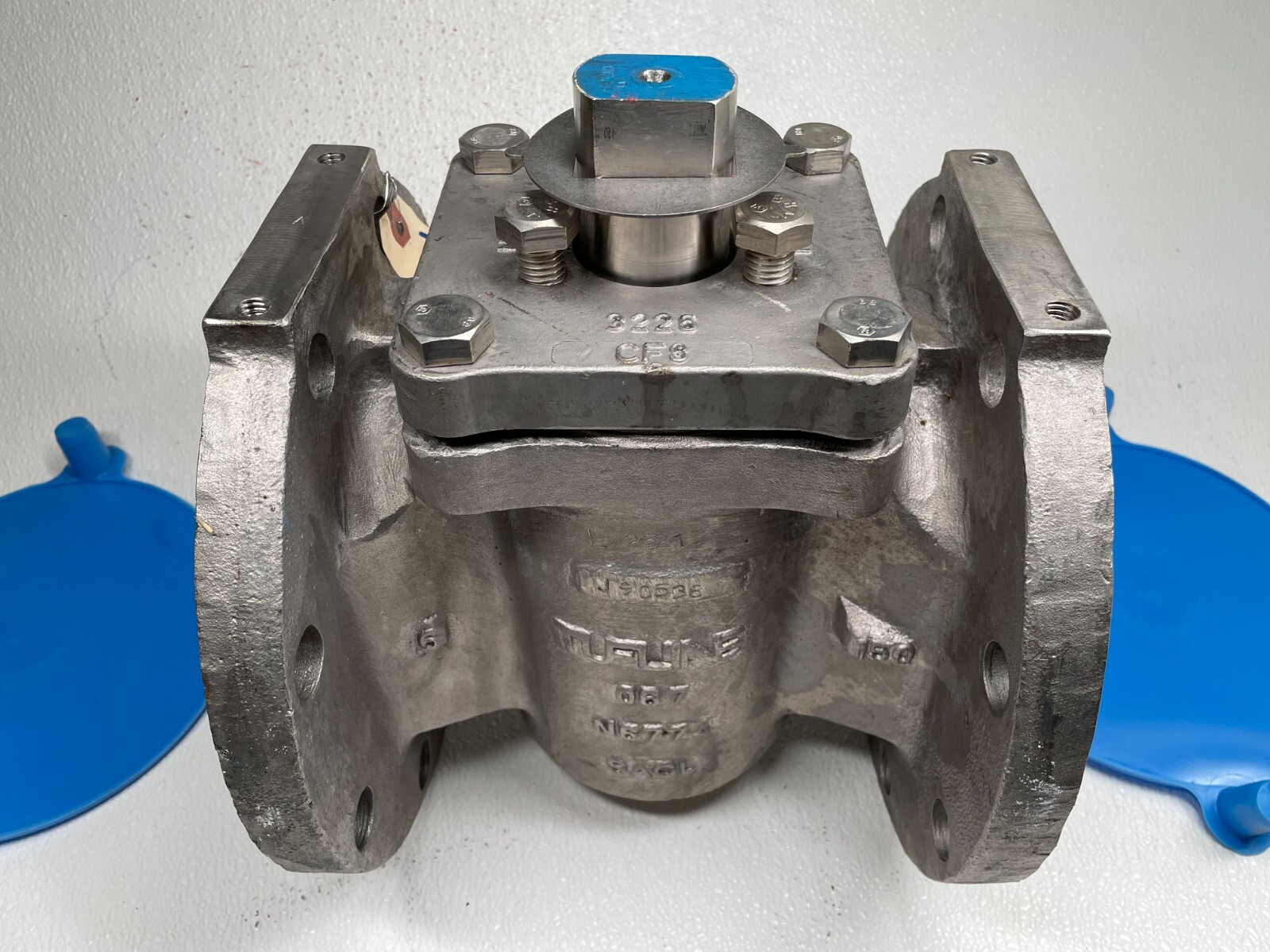 Xomox Tufline Sleeve Lined Plug Valve 6" Class 150 RF Flanged CN7M ...