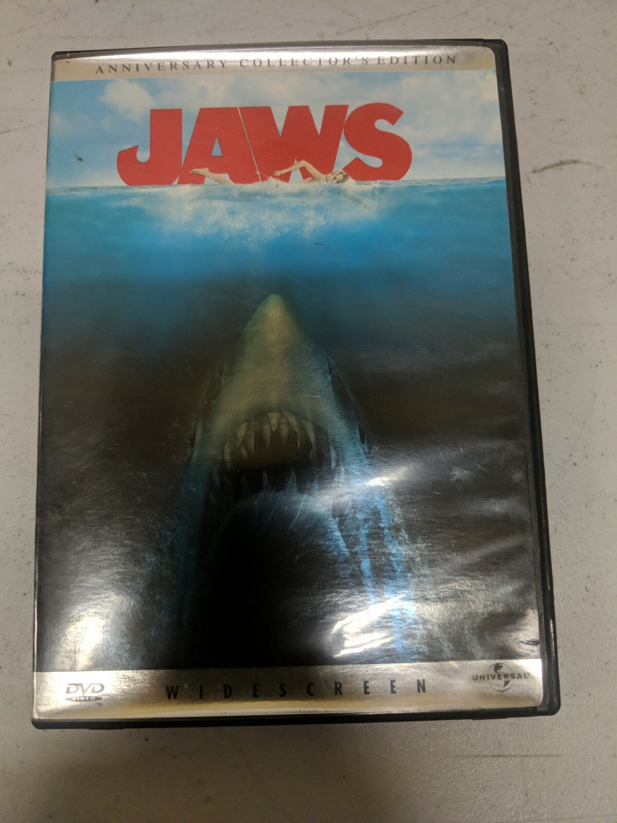 shelf201 ~ Jaws (Widescreen Anniversary Collector's Edition) - DVD ...