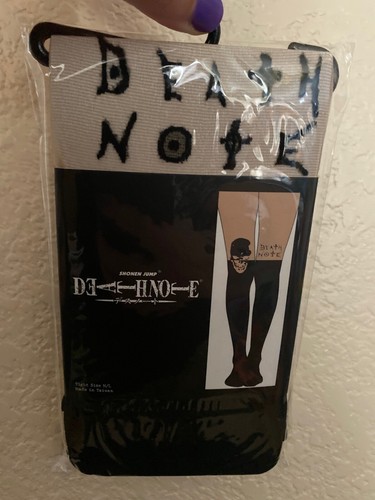 Death Note Nylons M/L Tights Shonen Jump Everything Legwear NEW in ...