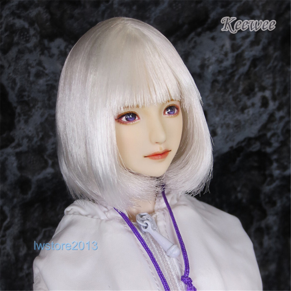 1:6 Beauty Girl Obitsu Head Sculpt Carved For 12" Female PH TBL Figure ...